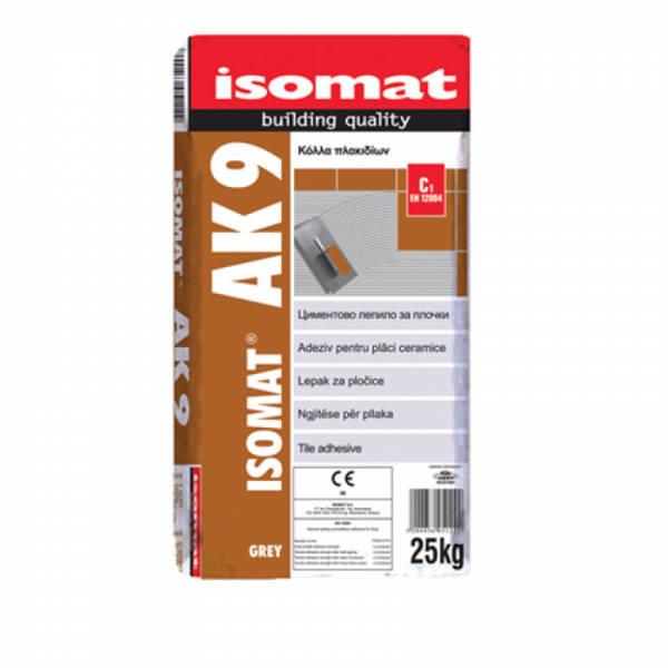 ISOMAT AK 9 Cementni lepak za pločice C1 | Gradim.rs